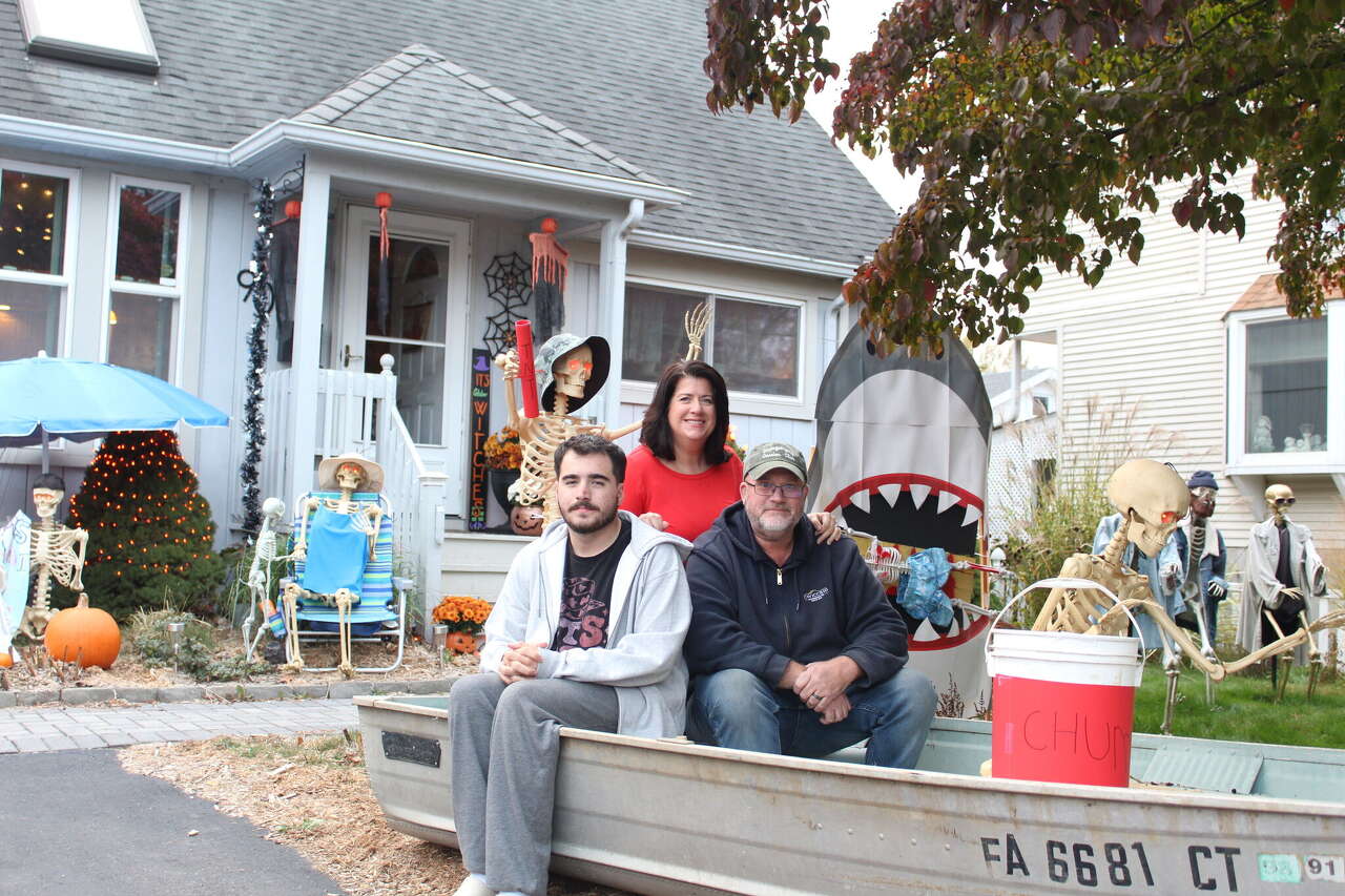 Naugatuck neighborhood's Halloween tradition has grown into a monster