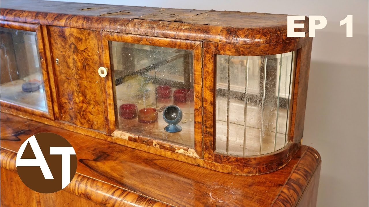 Restoring a water-damaged cabinet into a shining pearl - Ep 1