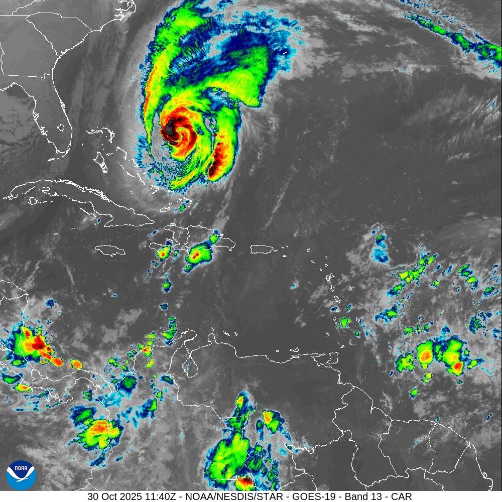 Where is Hurricane Melissa headed next? See path tracker, forecast