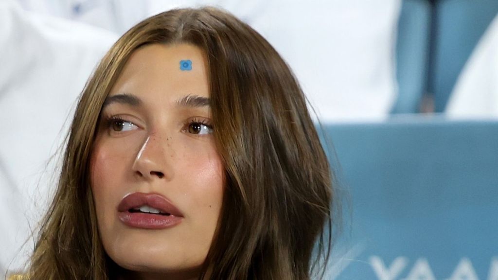 Hailey Bieber Turns Heads During Dodgers Game