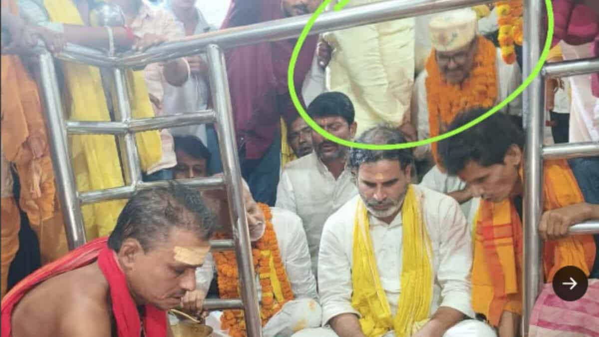 Temple ‘cleansed’ after Prashant Kishore visits with minority candidate