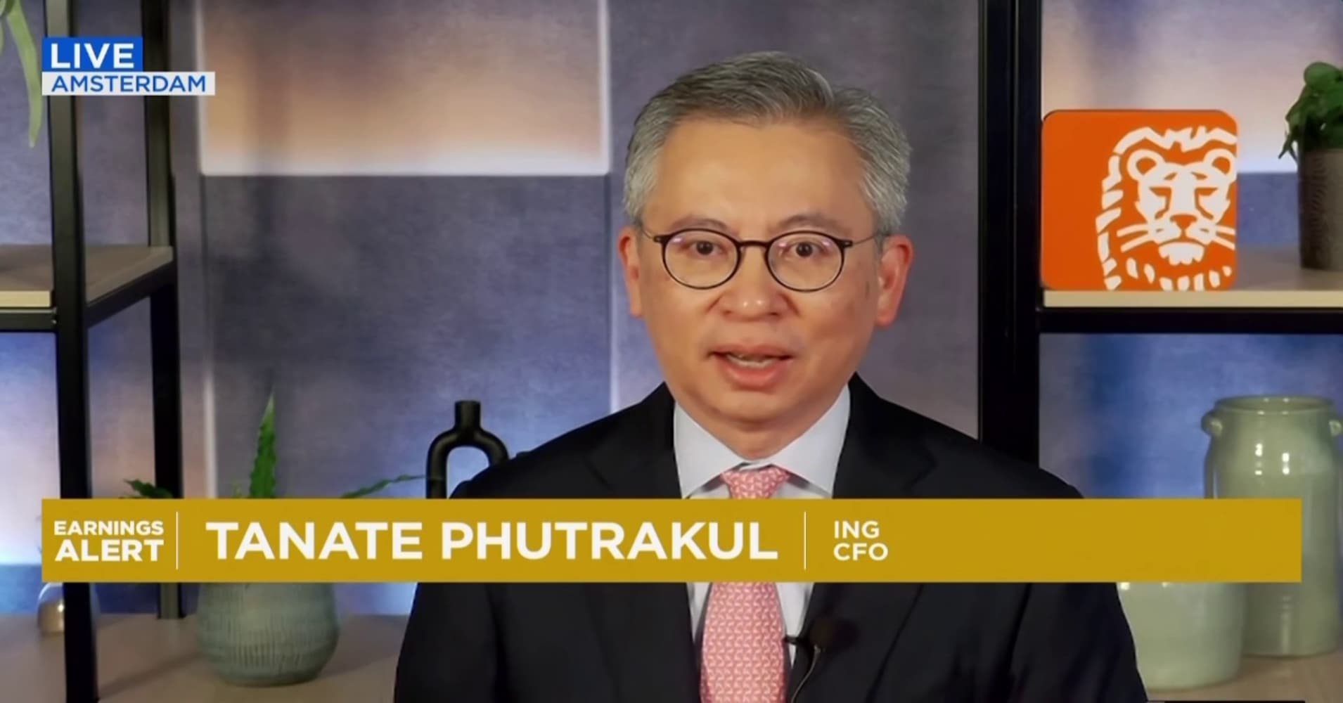 ING CFO says we are in an optimum interest rate environment