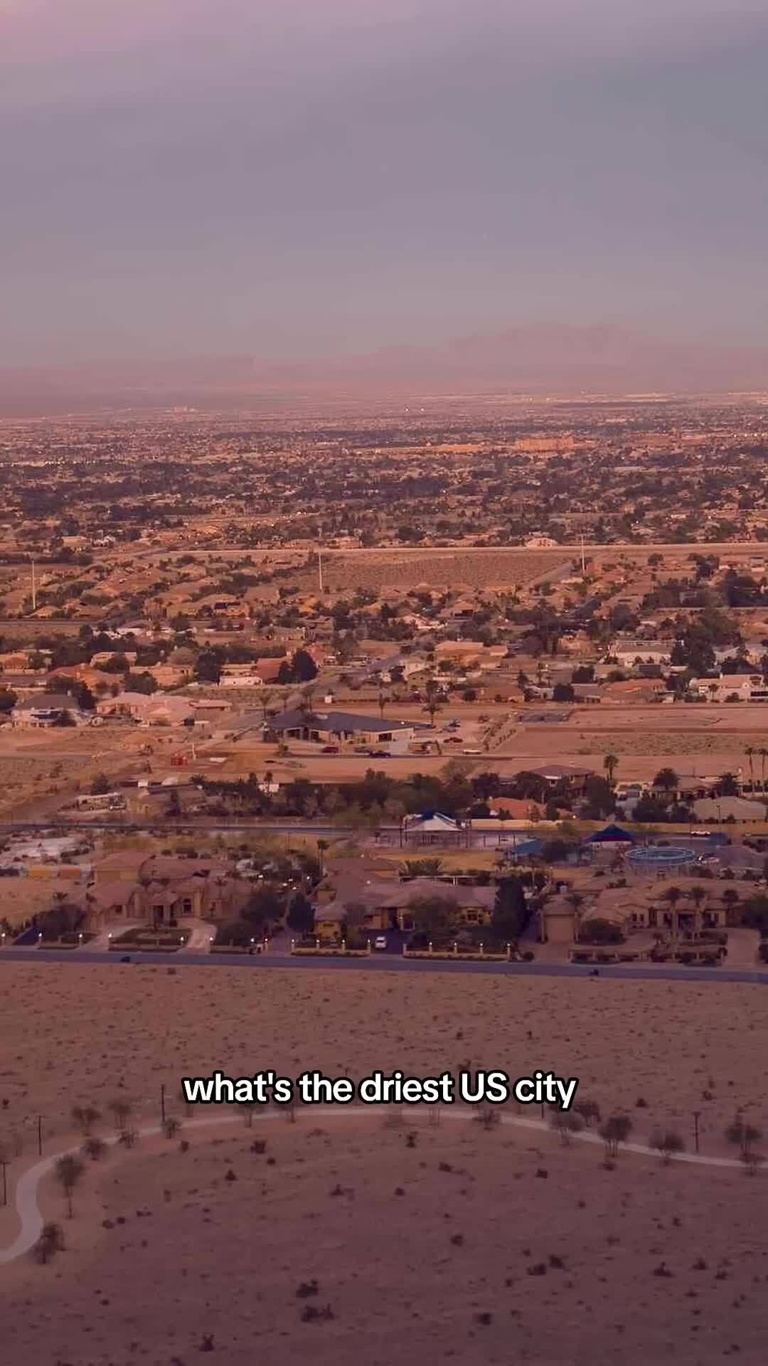 The Driest US Cities #geography