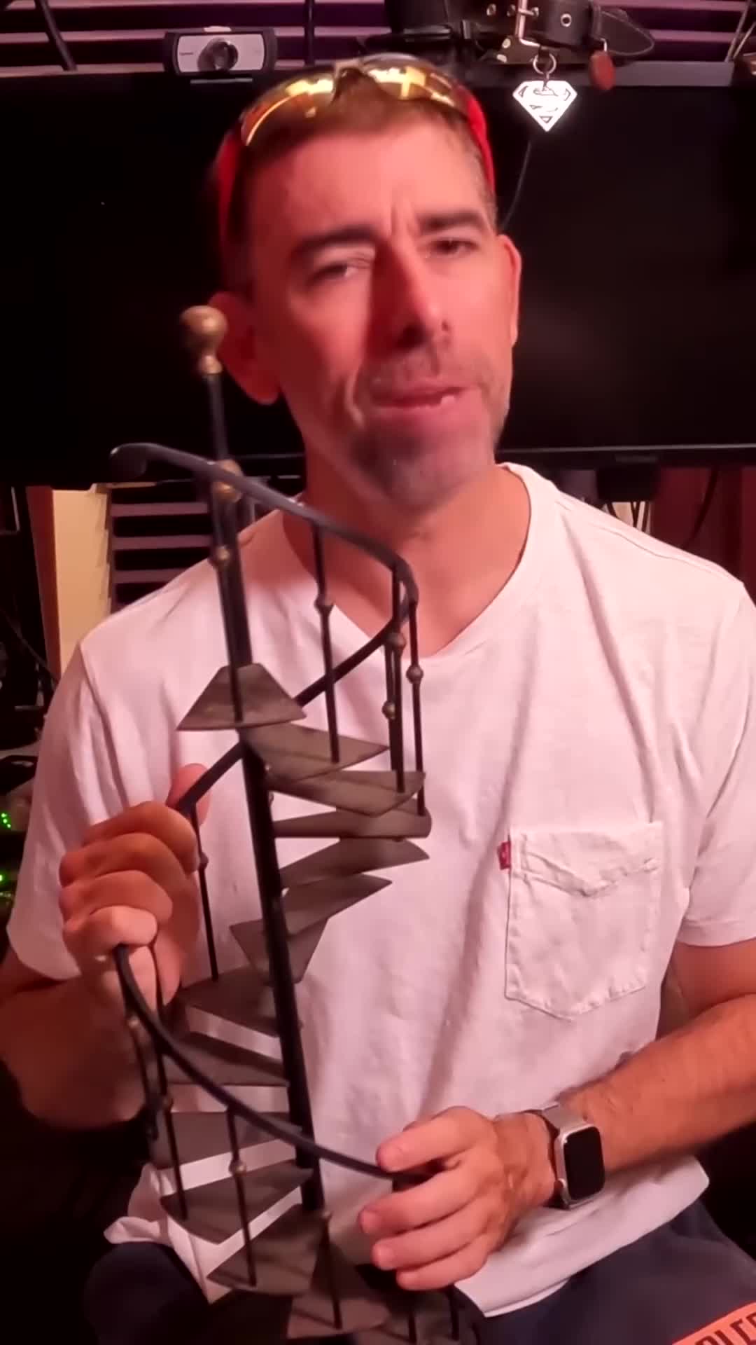 Blind guy vs staircase #shorts