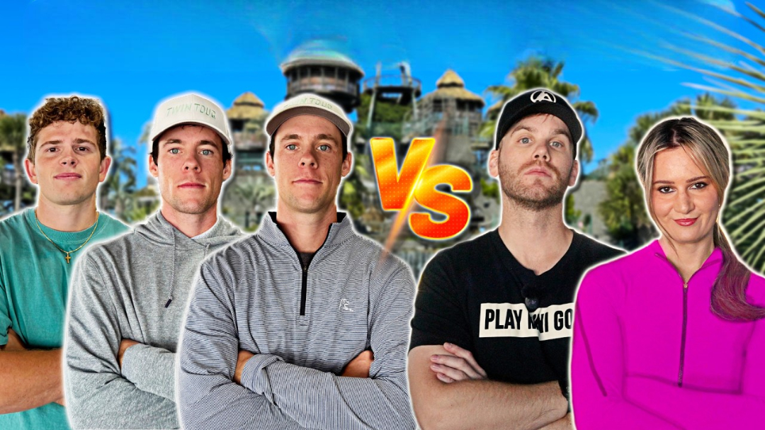 Twin Tour Golf Challenged Us to a Mini Golf Match!