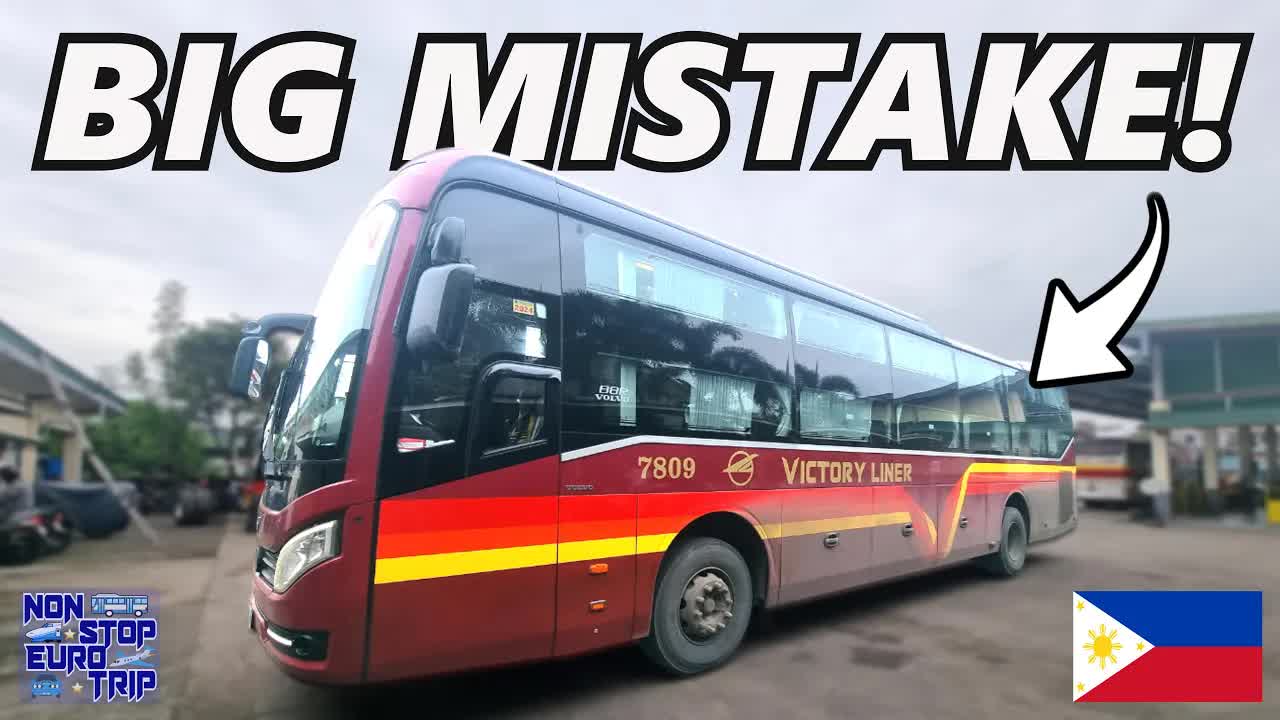 Taking a 'LUXURY SLEEPER POD BUS' in The Philippines?!