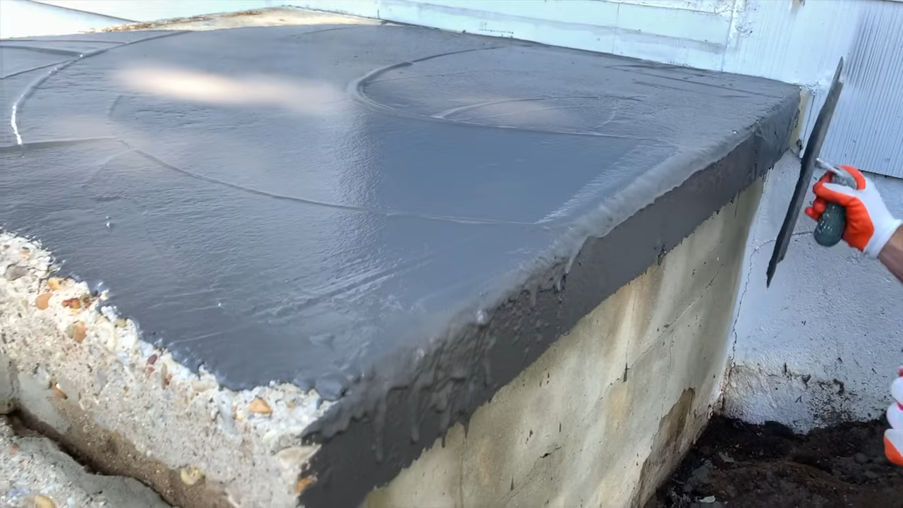 How to repair and resurface worn concrete steps like a pro