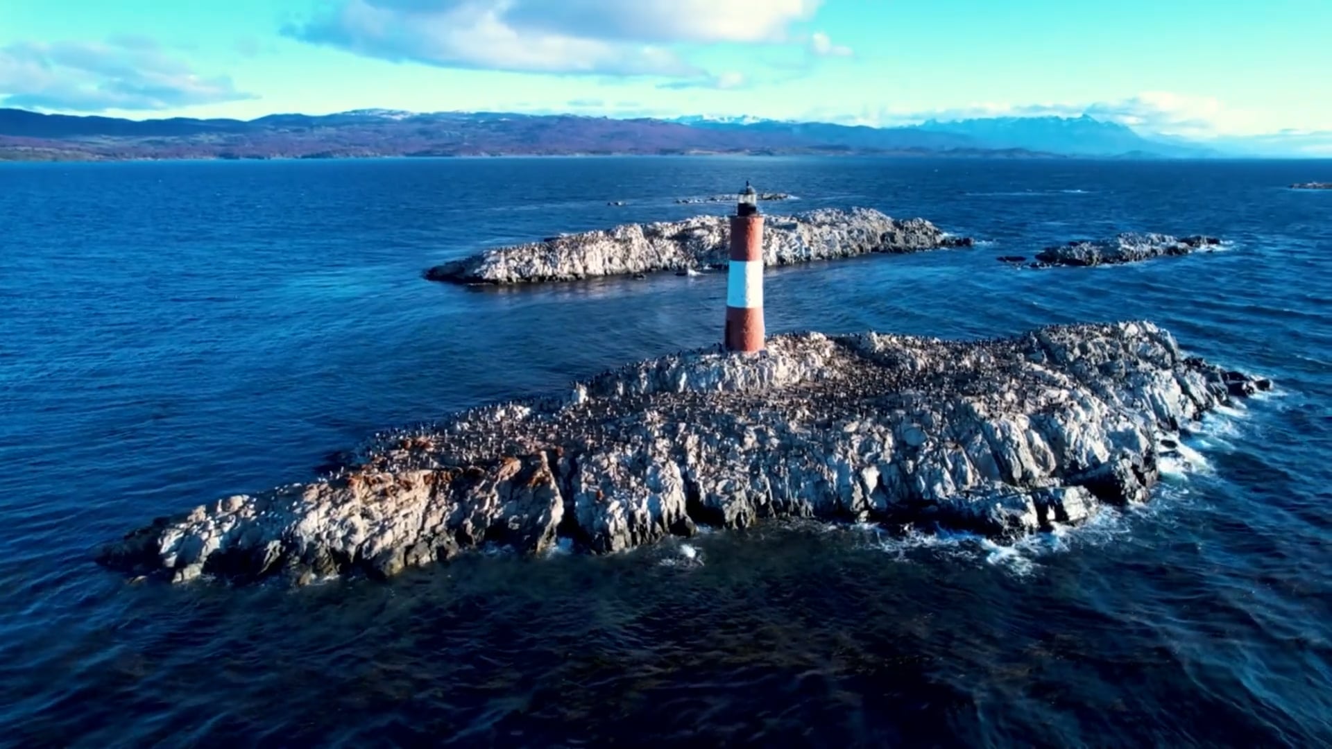 Les Eclaireurs Lighthouse: Beacon at the World's End by Drone - Worldwide