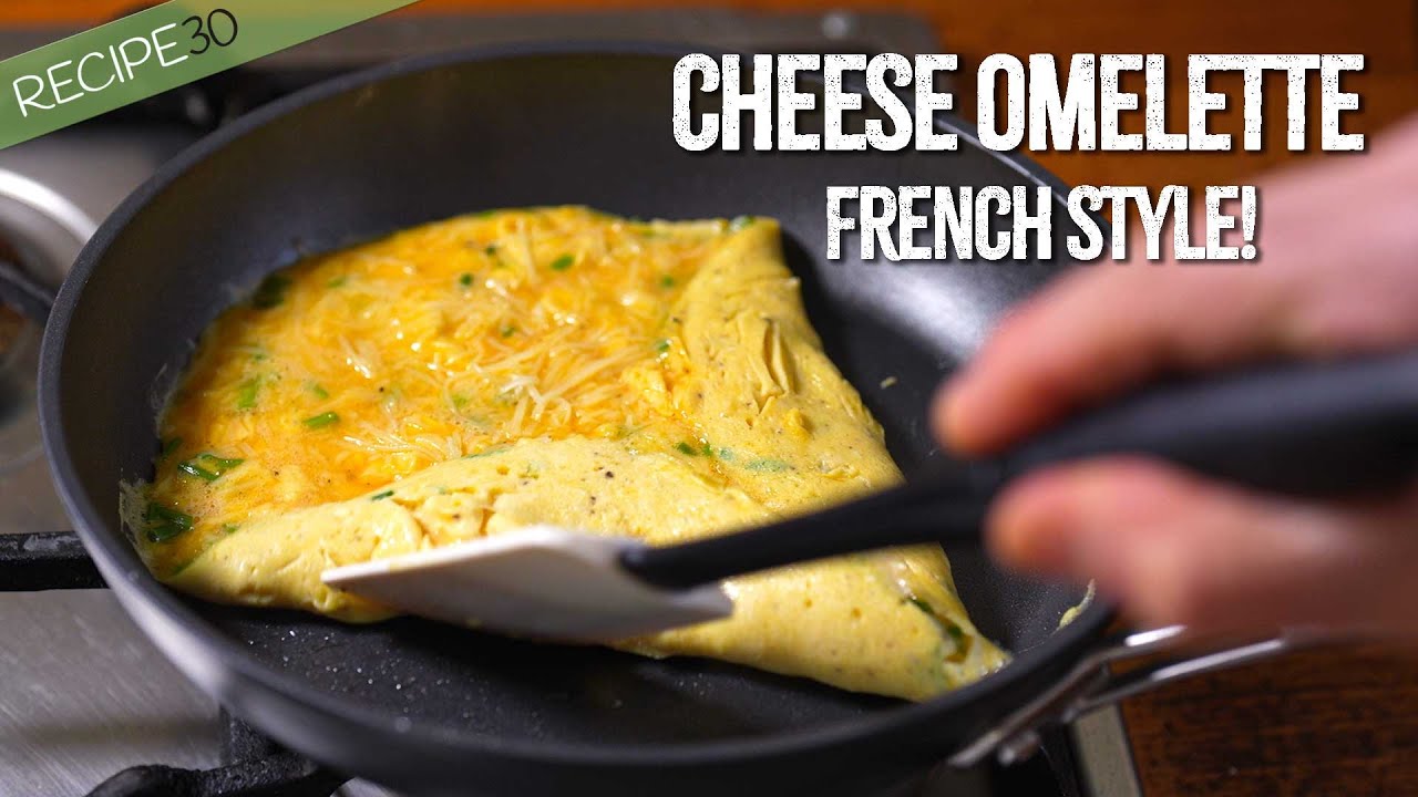 Spooky destinations: 10 minute French cheese and chive omelette - The ...