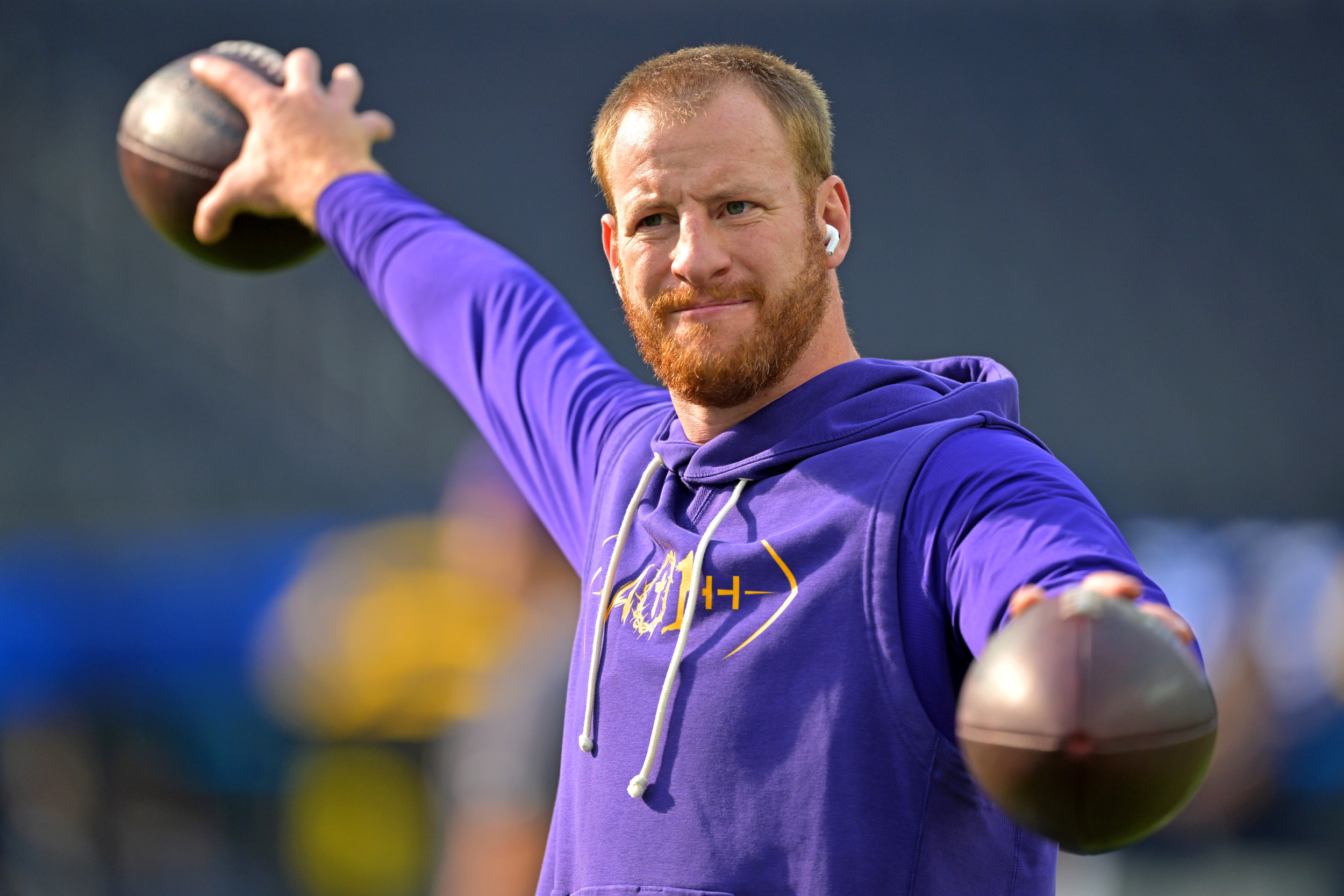 Carson Wentz defends Kevin O'Connell, Vikings over controversial in ...