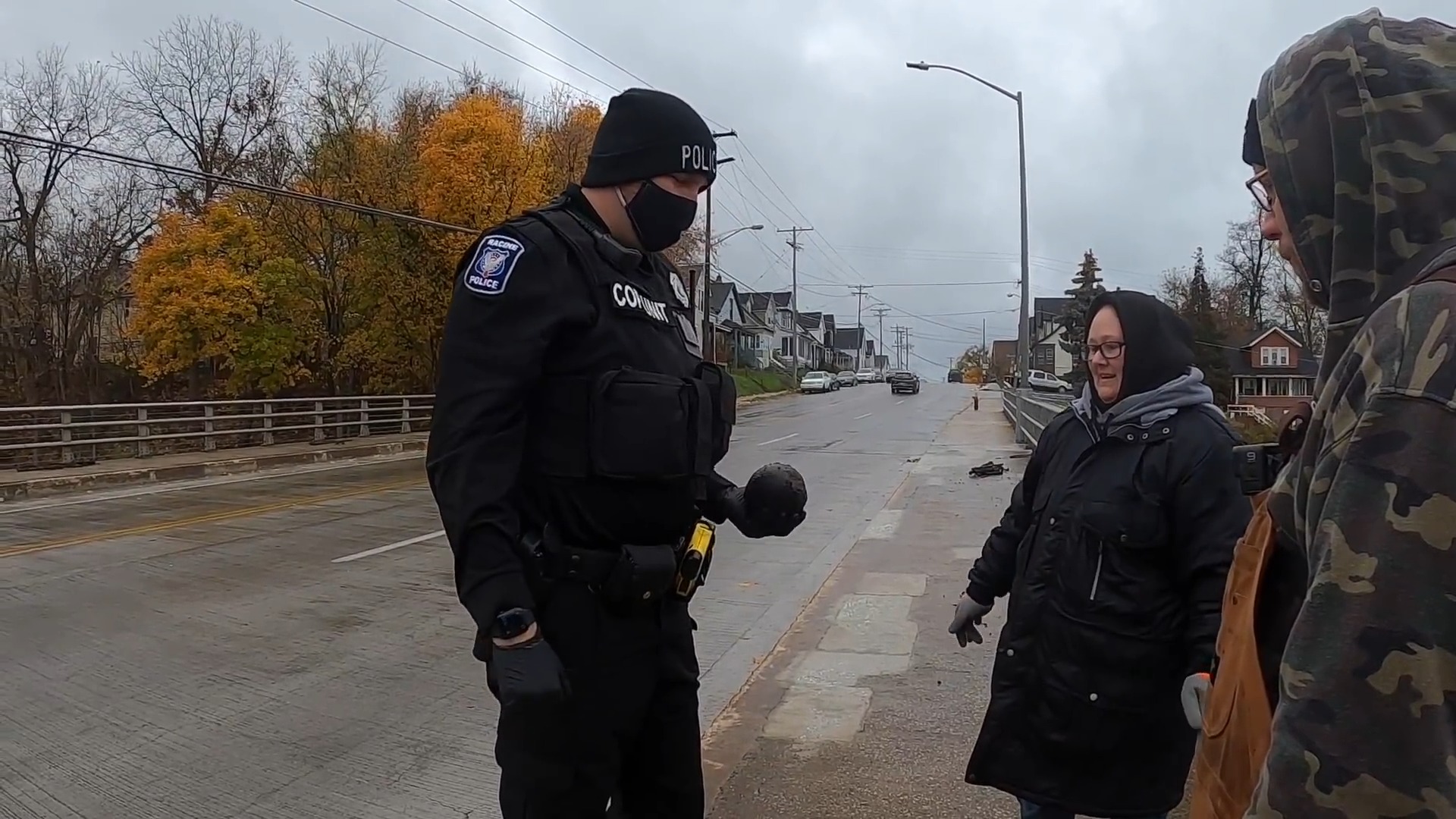 We discovered a 200-year-old artifact, the cop discovered his inner ...