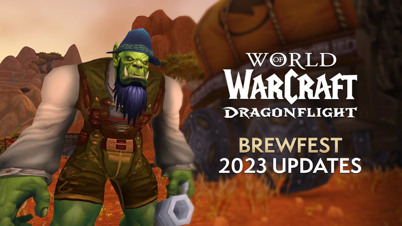 Brewfest 2023 updates! New quests, dragon customization, new transmog ...