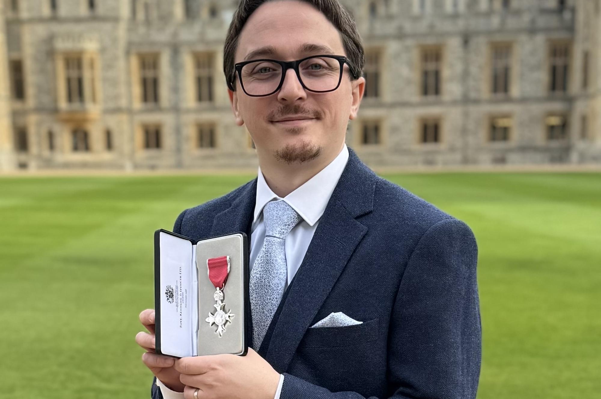 Cyber security leader honoured with MBE as he turns personal loss into ...