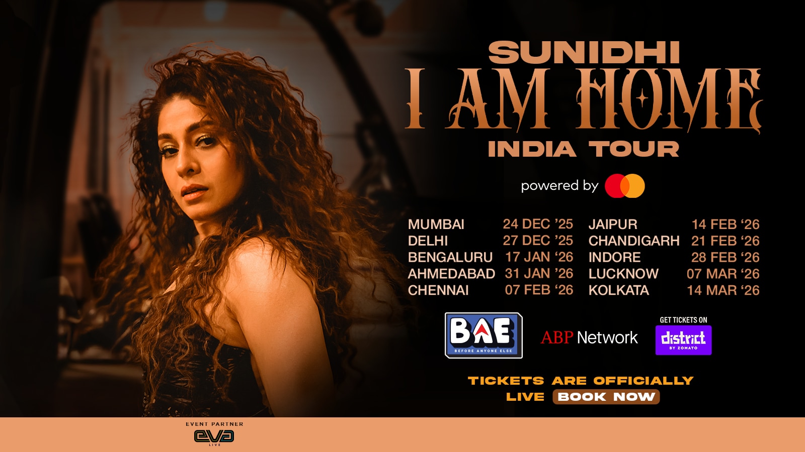 Sunidhi Chauhan Returns To Set Stages On Fire With 10-City 'I Am Home ...