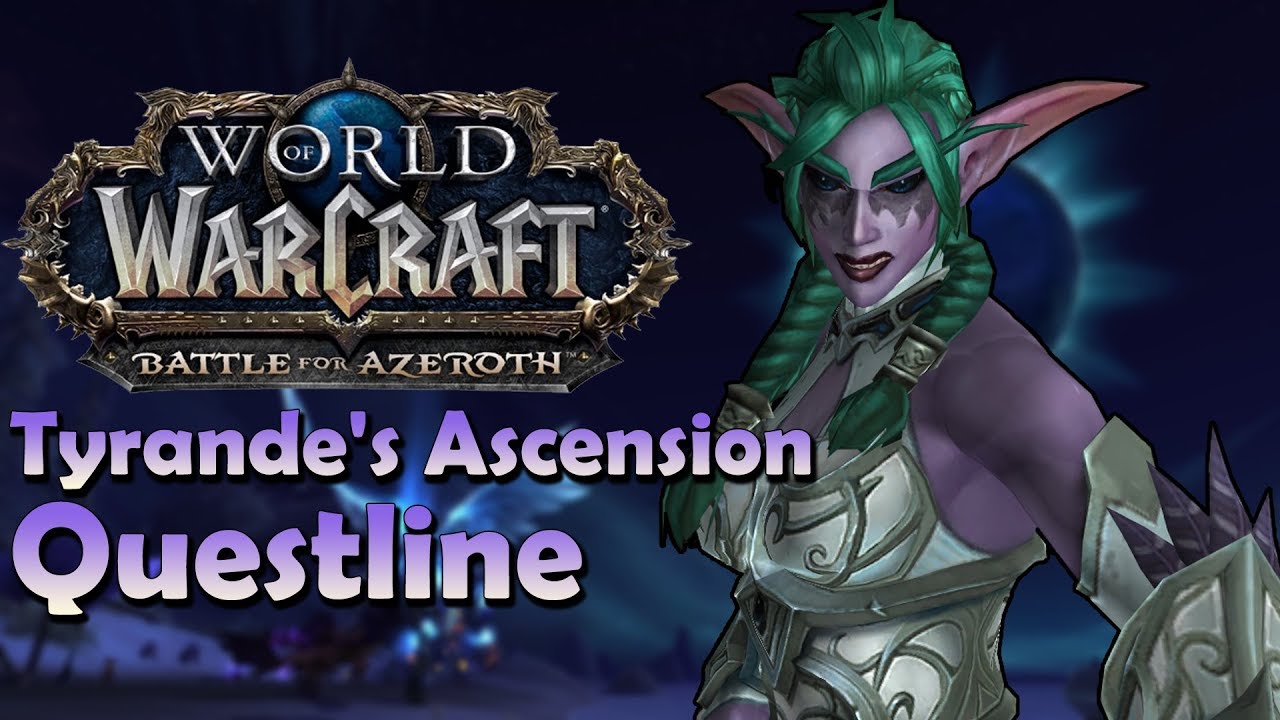 Night elf "Night Warrior" unlock scenario [Tyrande's ascension ...