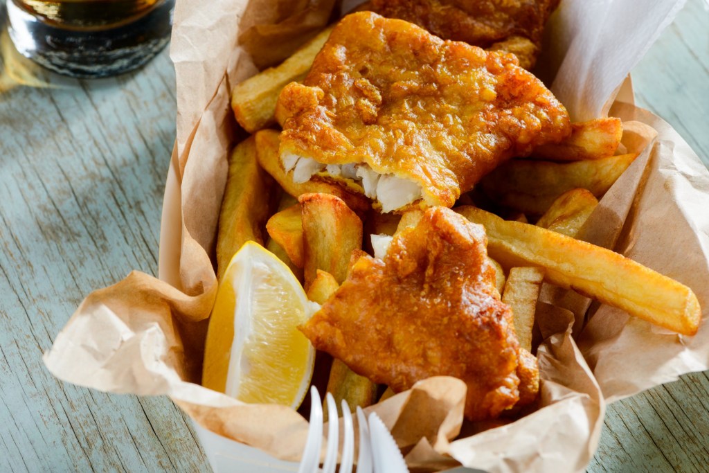 British fish and chip shops increase their prices after cod shortages