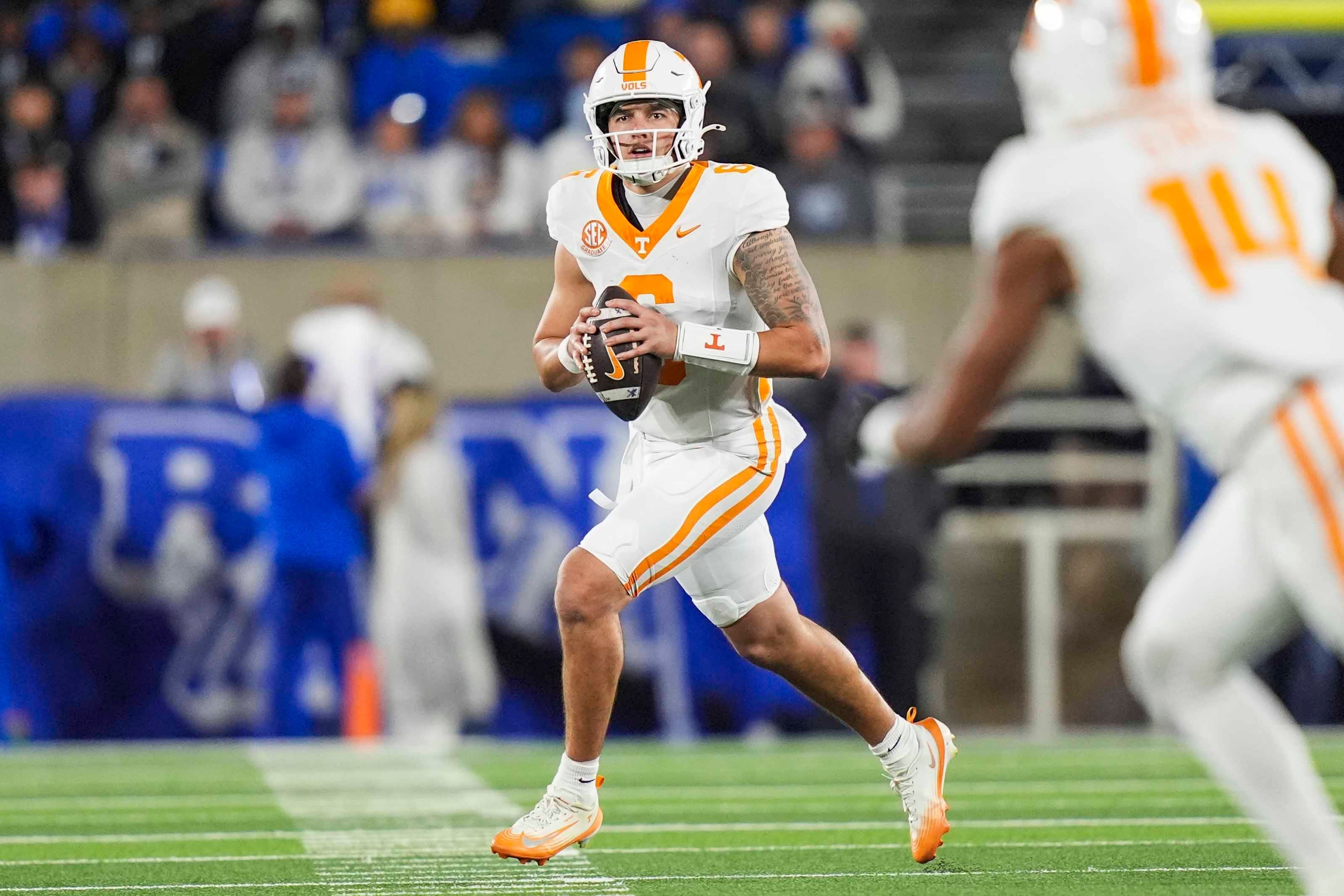 College football picks for Week 10, including Tennessee-Oklahoma