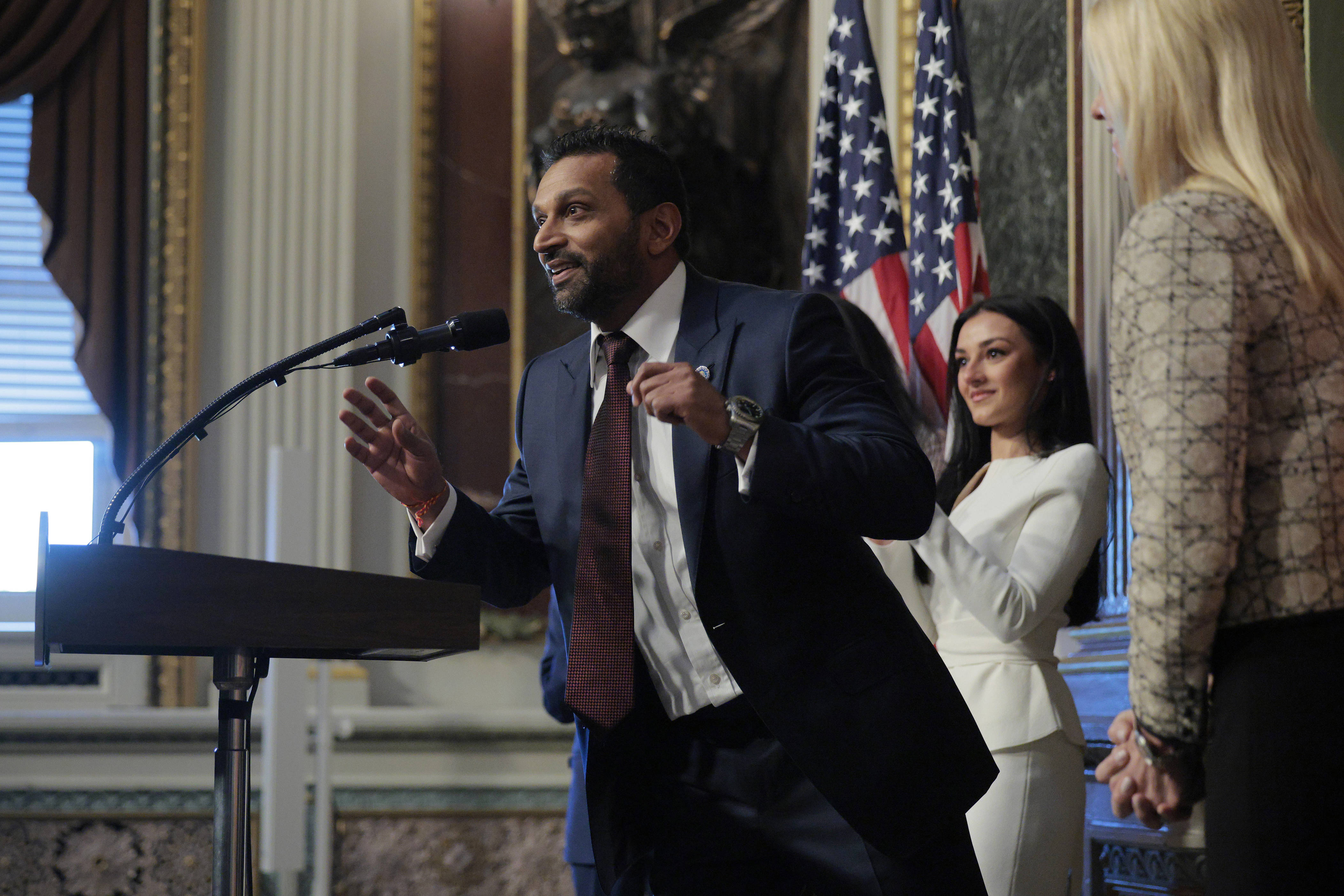 Who is Kash Patel’s girlfriend Alexis Wilkins? FBI director accused of using $60M official jet ...