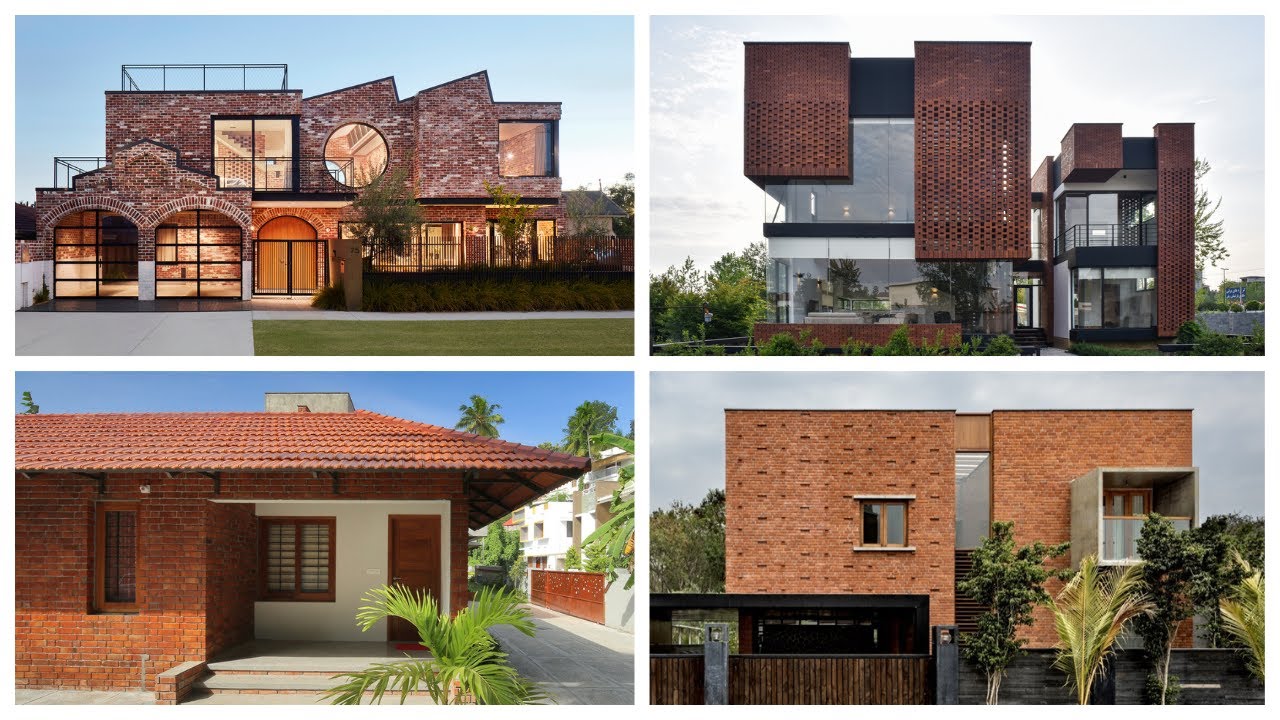 10 modern brick houses with beautiful red brick facades (ideas ...