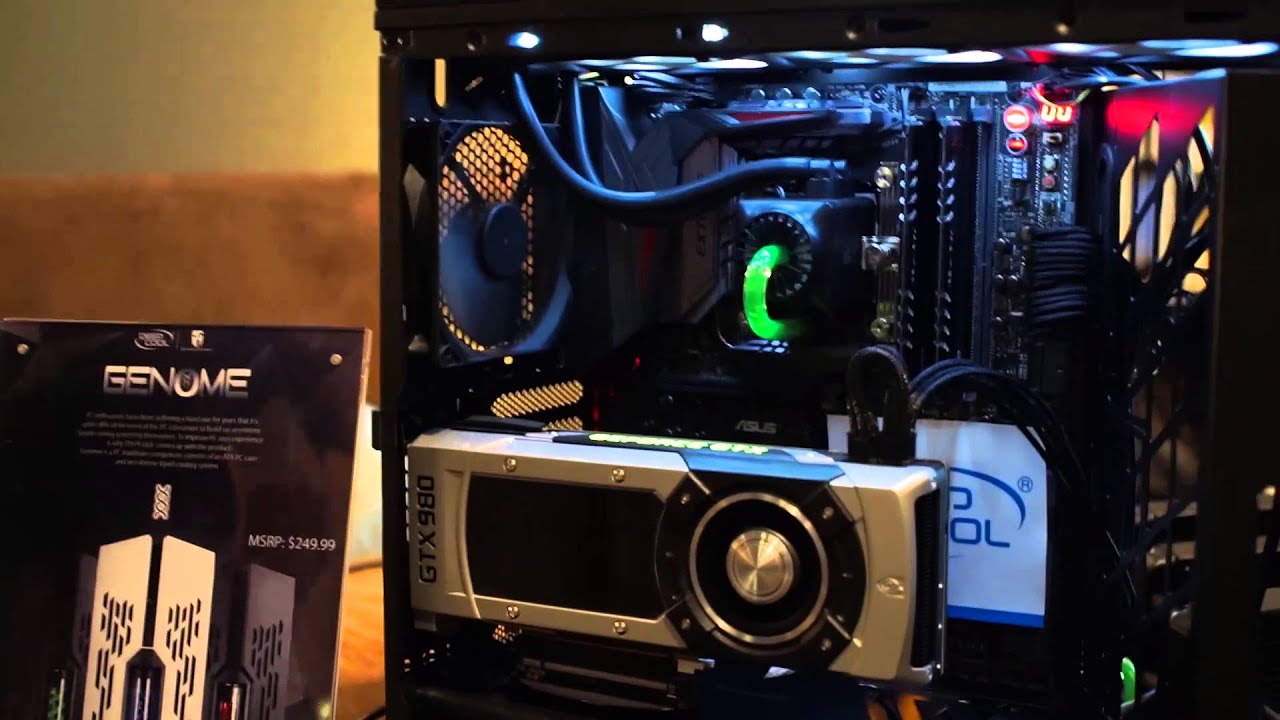 DeepCool Genome PC case @ CES 2016