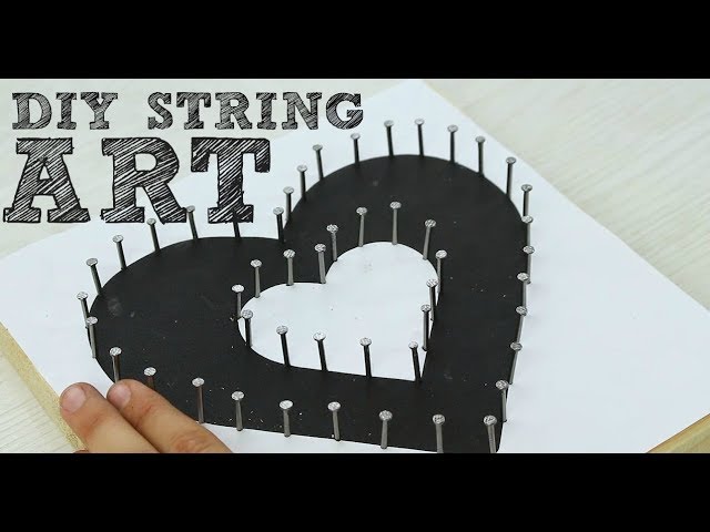 DIY a String Art Wall Piece