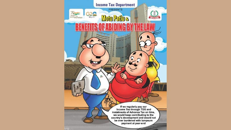 CBSE Rolls Out Motu Patlu Comics To Explain Income Tax To Students