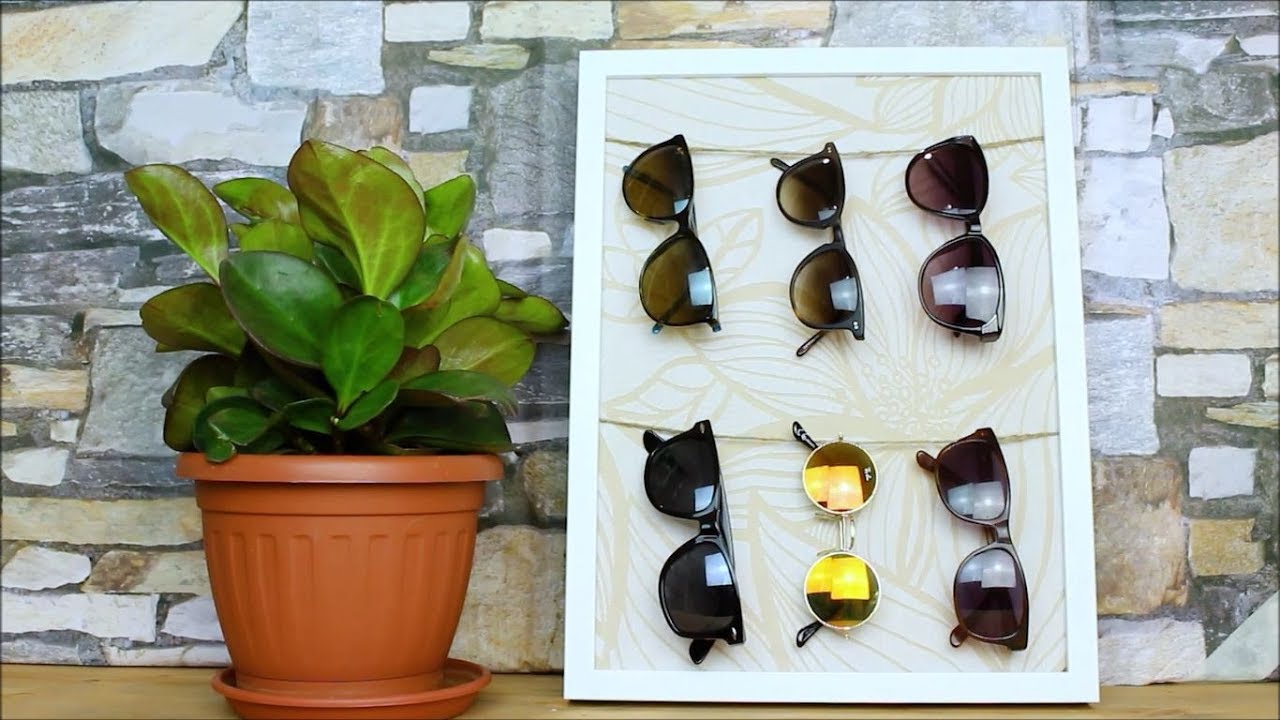 How to make a sunglass holder