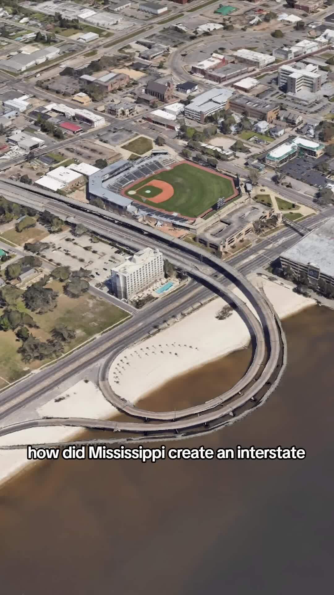 Why Does This Interstate Run Straight Into An Ocean? #geography