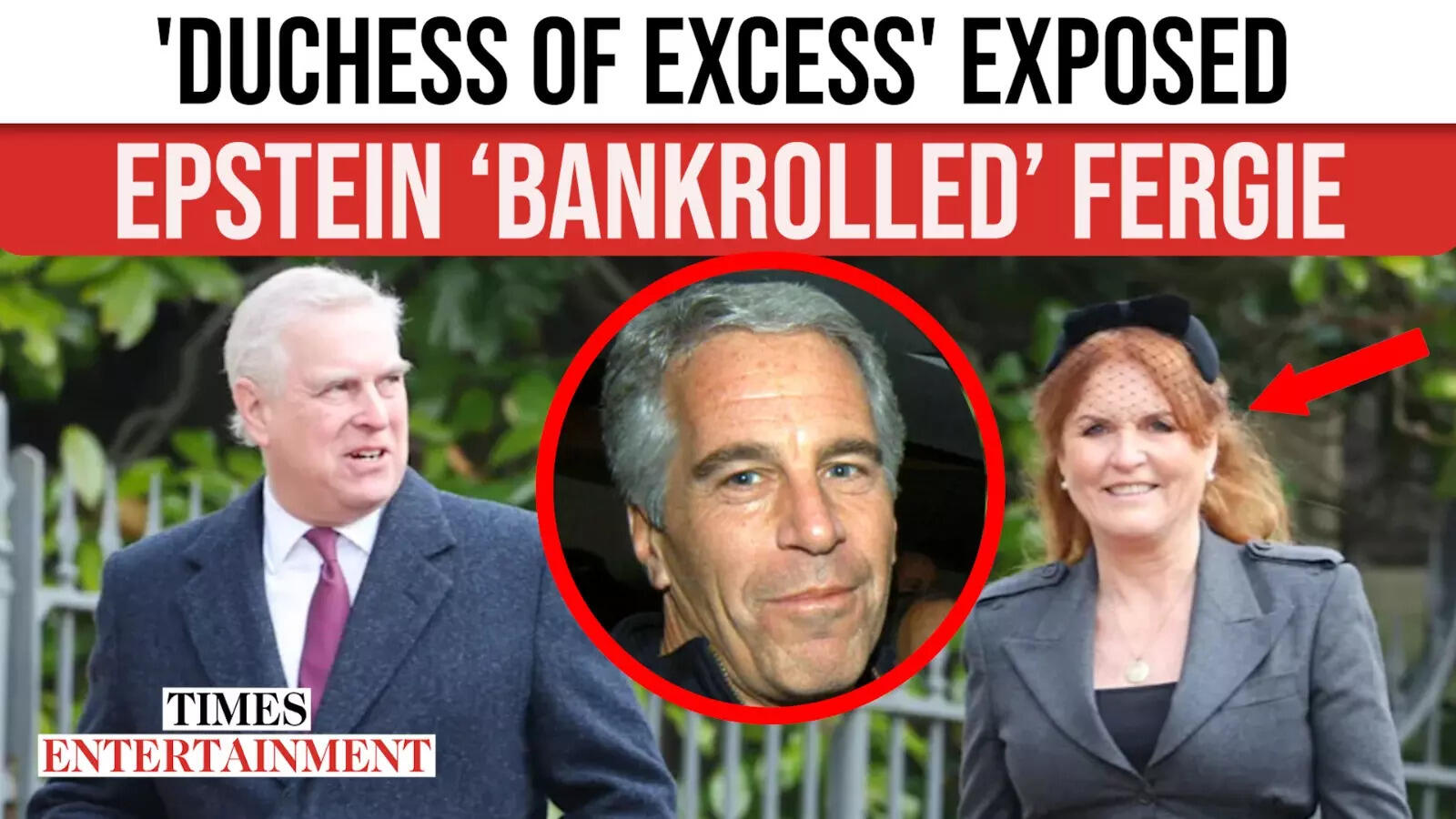 Duchess In Debt: Fergie 'Begged' Epstein For Money?