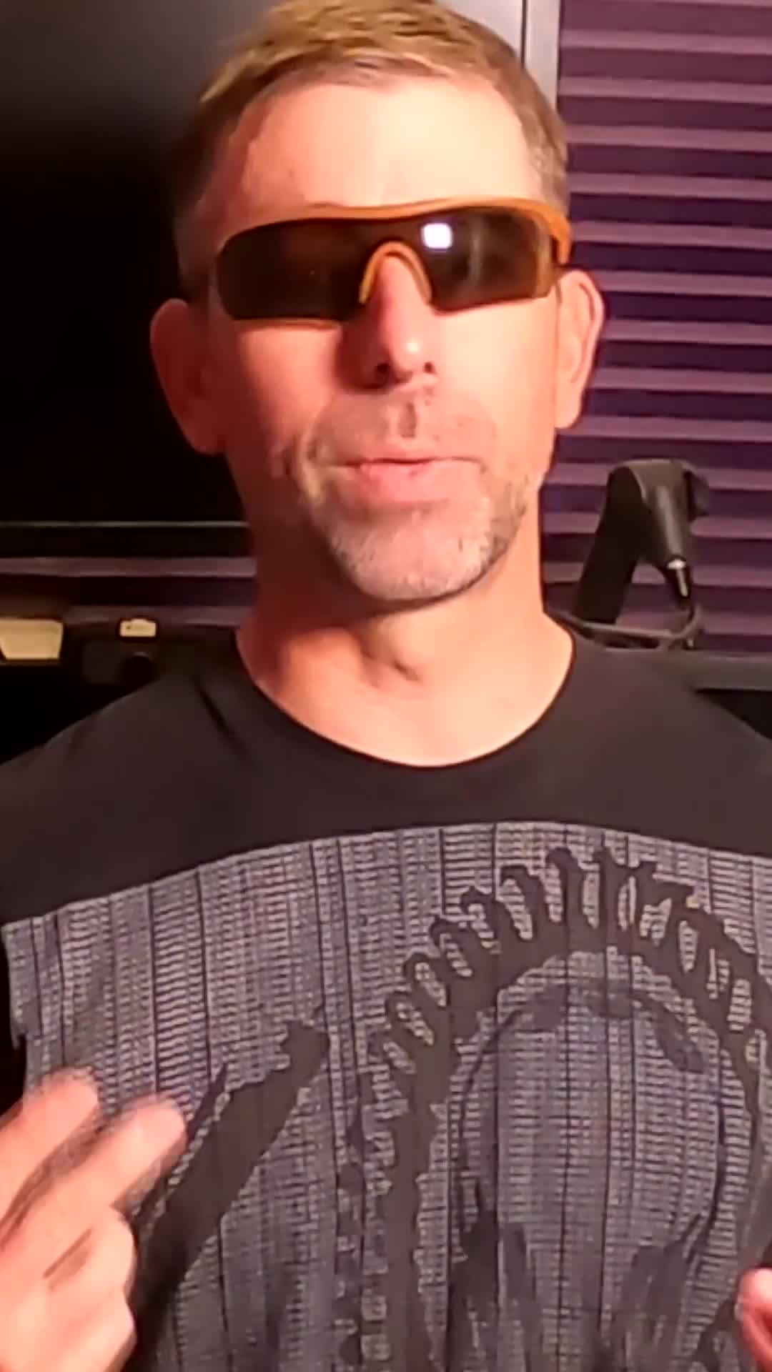 Why would a blind guy wear sunglasses? #shorts