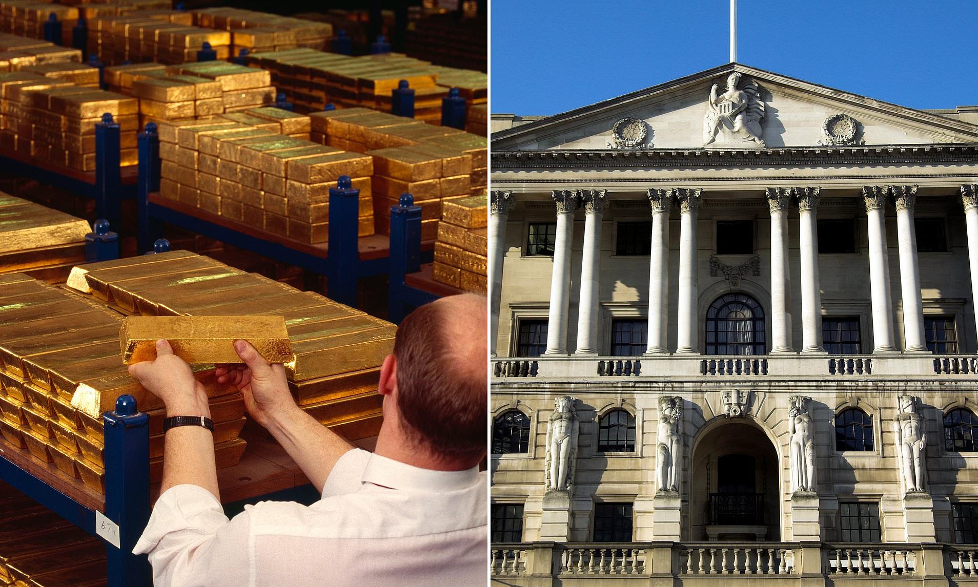 Bank of England's £200bn gold bars will be left 'vulnerable' when guards strike, union bosses say