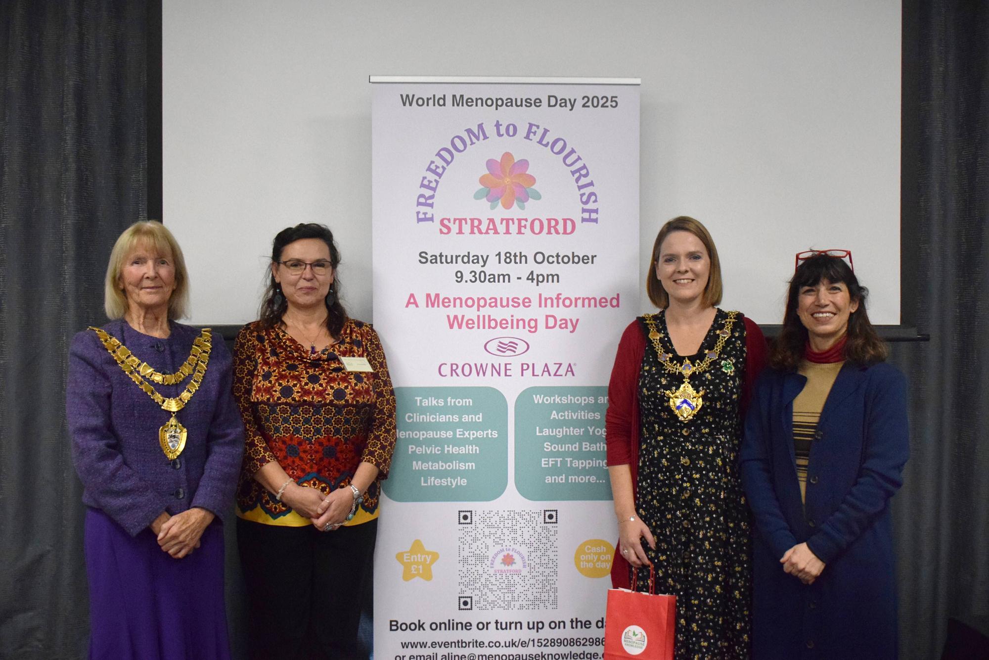 Nearly 300 attend landmark menopause event in Stratford