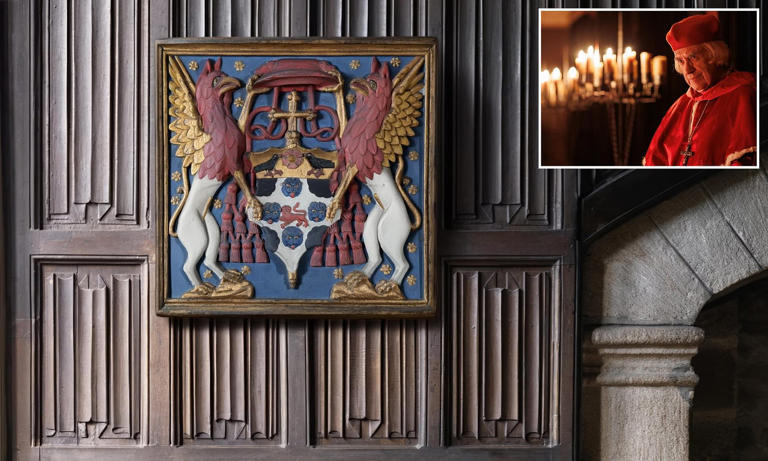 Coat of arms of Henry VIII's condemned adviser found after 500 years in ...