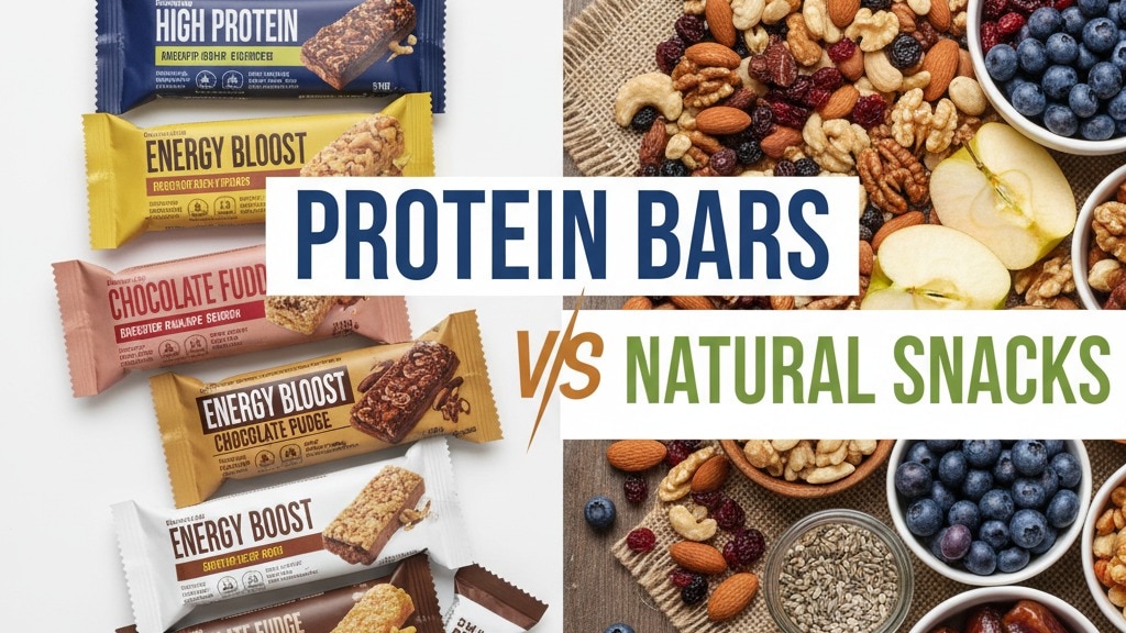 Protein bars vs natural snacks: Which should you pick for energy?
