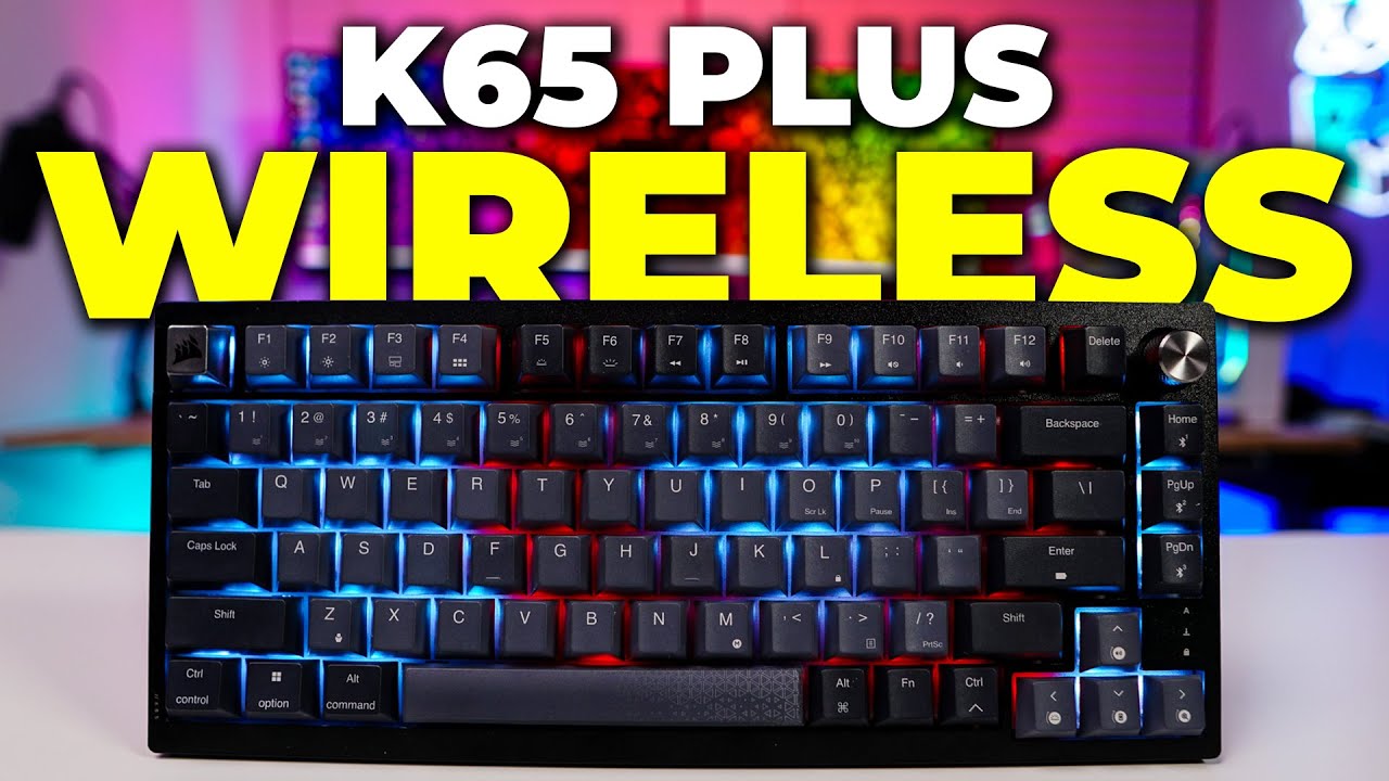 Corsair K65 Plus wireless gaming keyboard review
