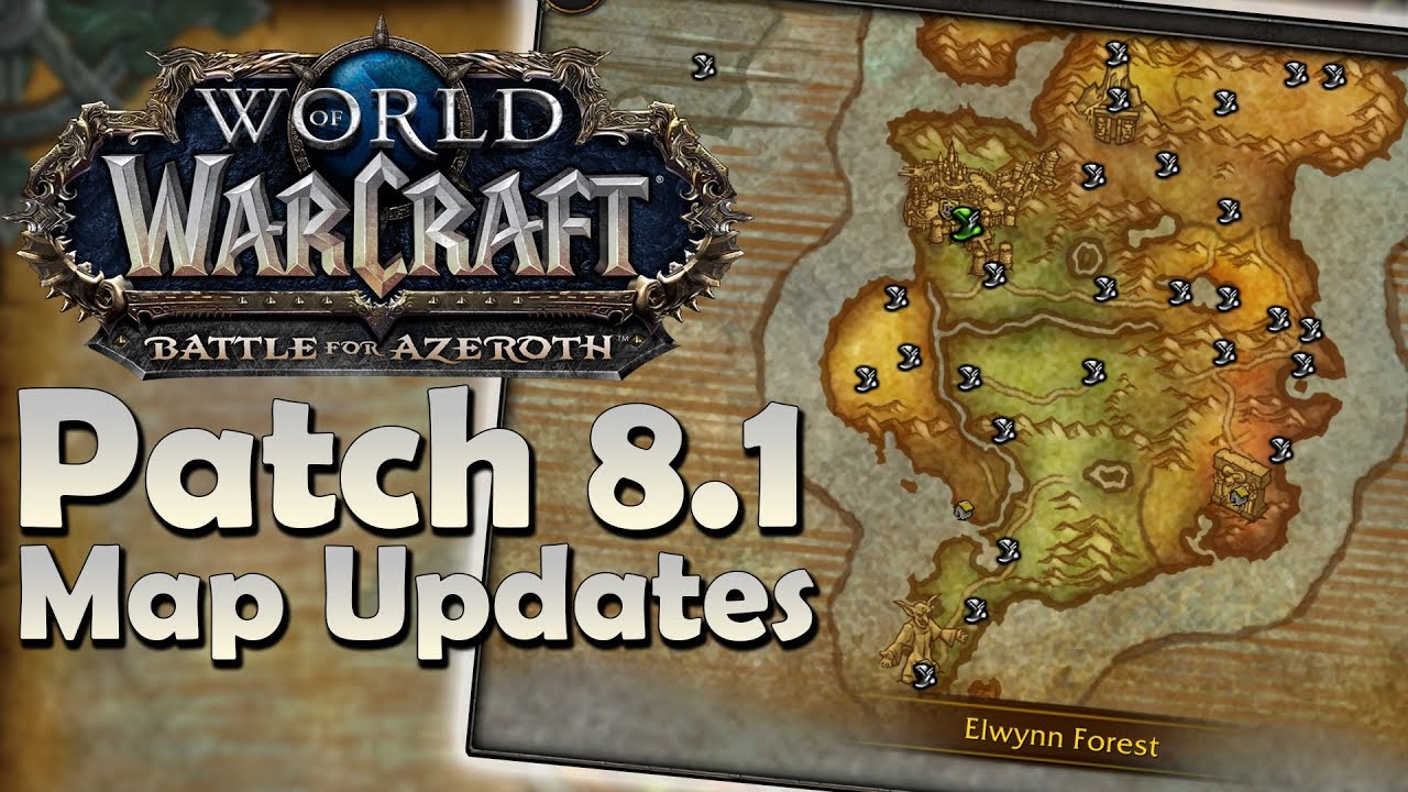 Patch 8.1 - Flight master/map updates | Battle for Azeroth