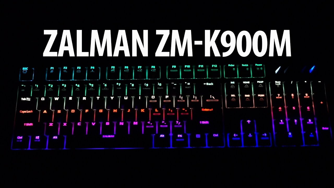 Zalman ZM-K900M | Lighting effects