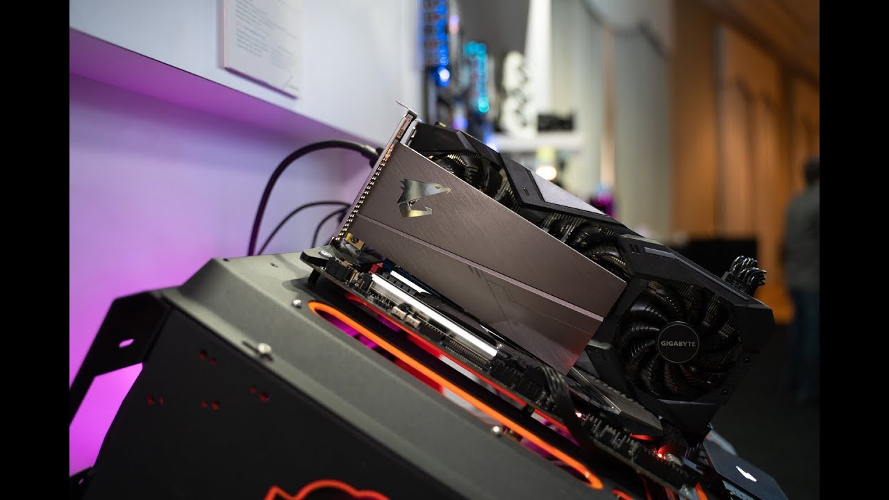CES 2019: The AORUS RGB NVMe PCIe SSD