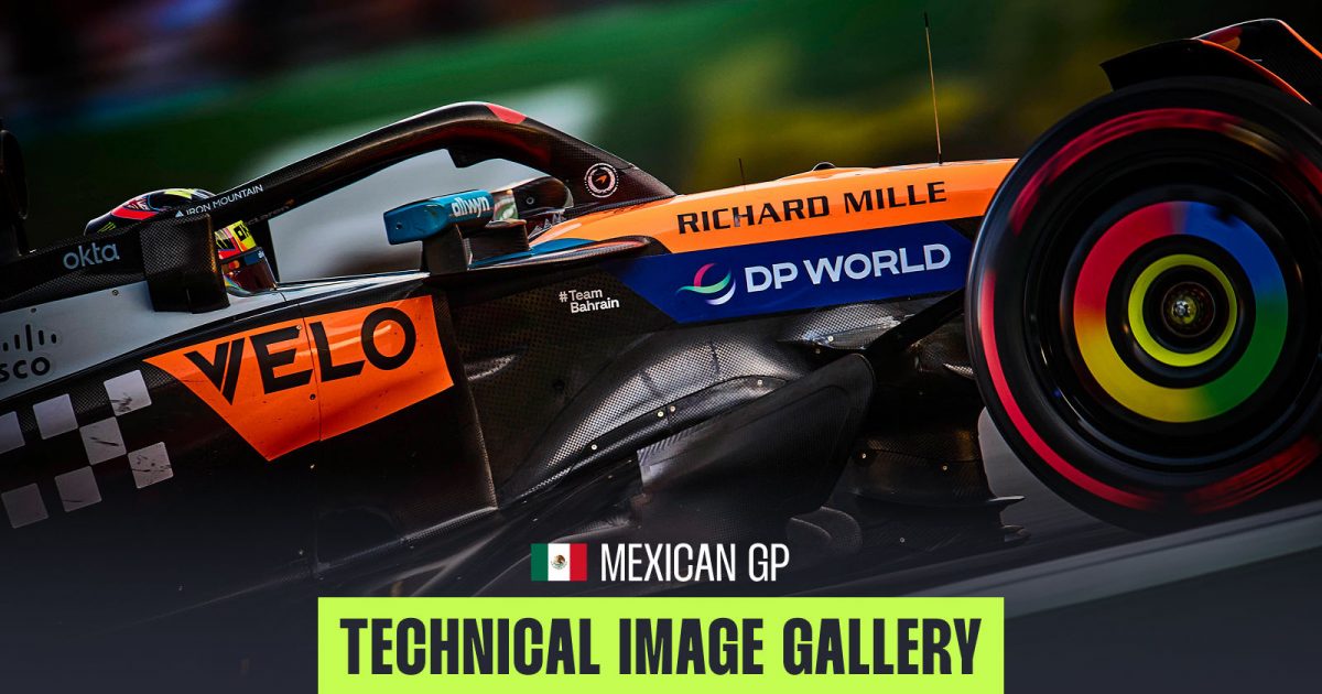 F1 gallery: McLaren anomaly spotted at Mexican Grand Prix