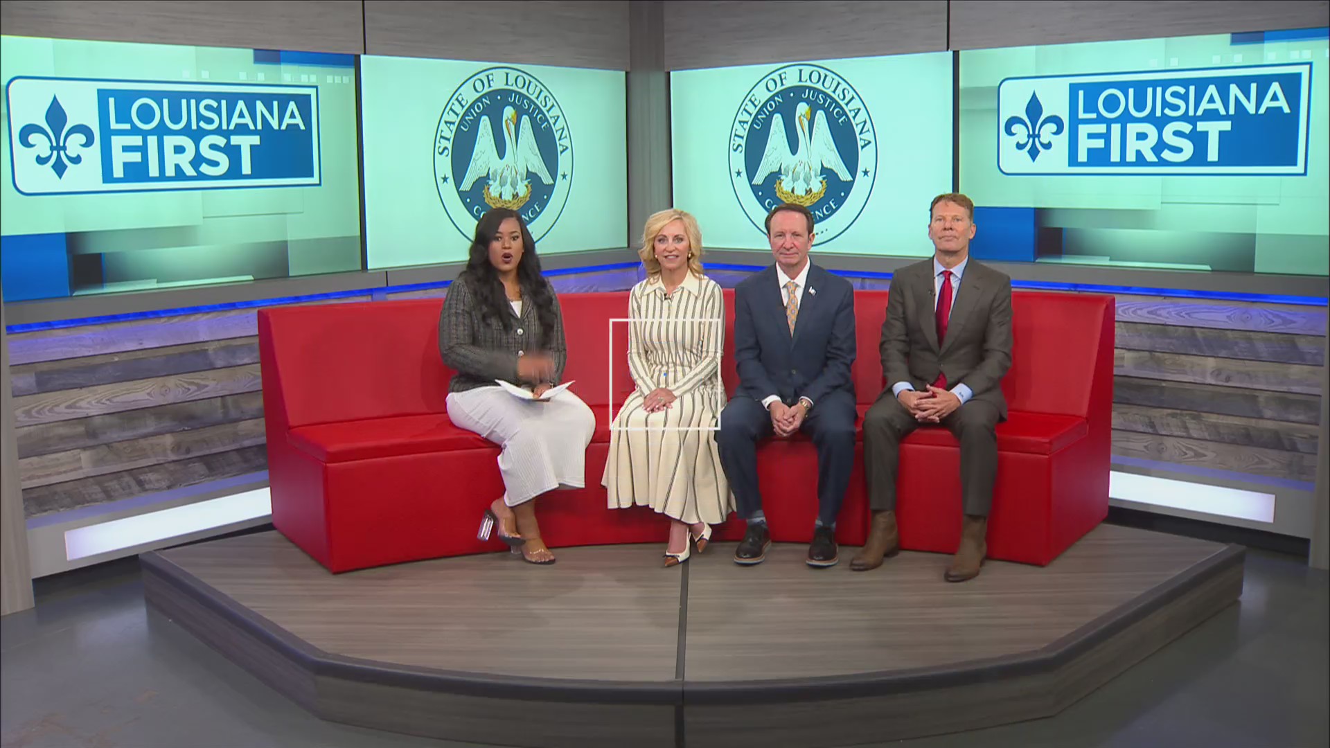 Morning show interview with Gov. Jeff Landry, First Lady of Louisiana ...