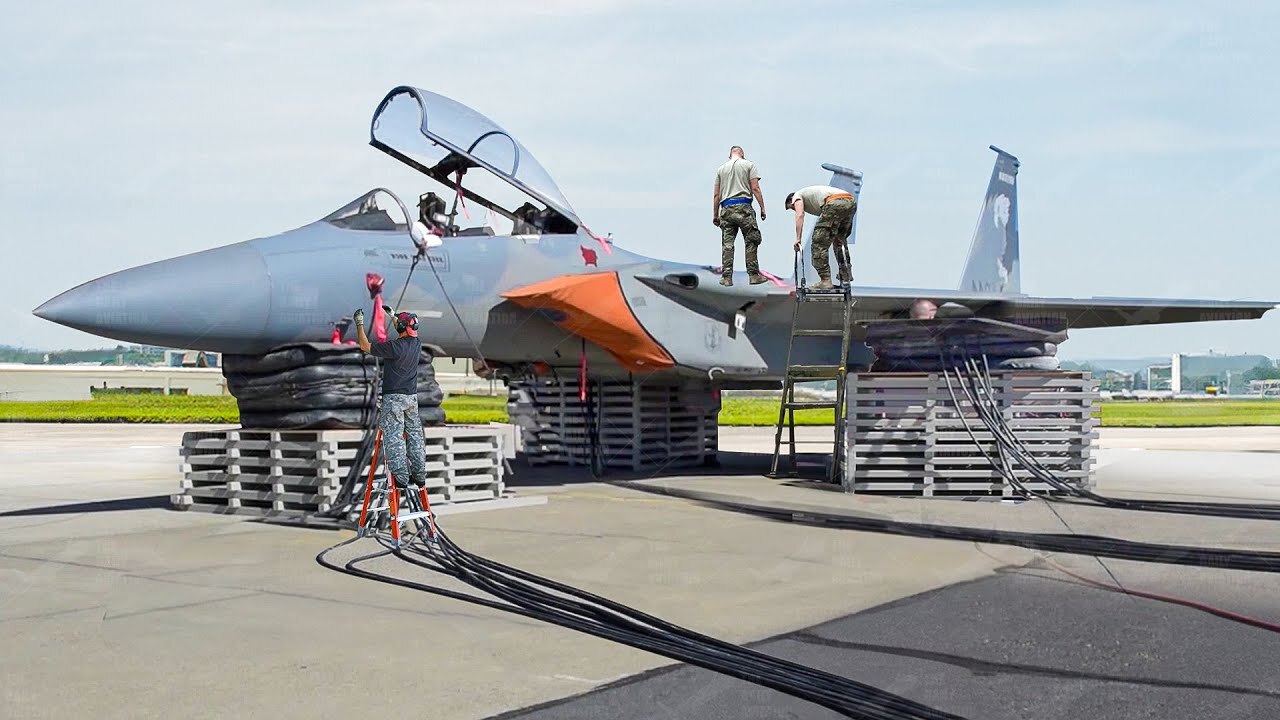 US Genius Machines Recover Crashed Fighter Jet