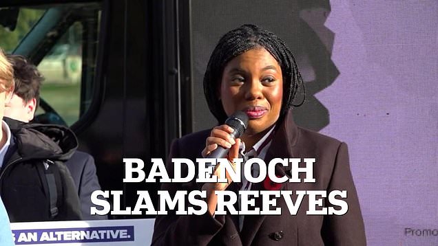 Tory leader Kemi Badenoch mocks Rachel Reeves over licence blunder