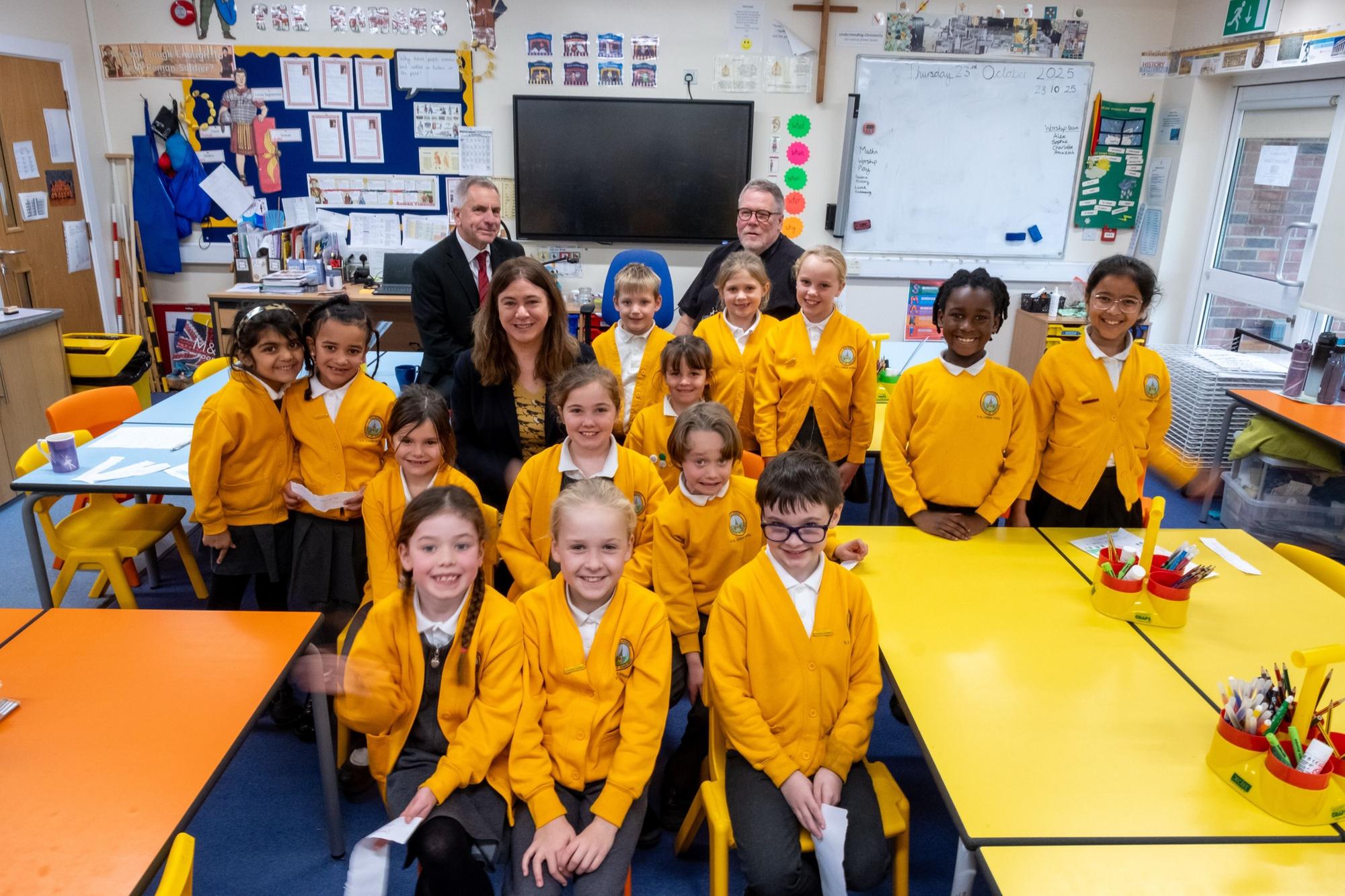 Young Pulford School leaders drive real change