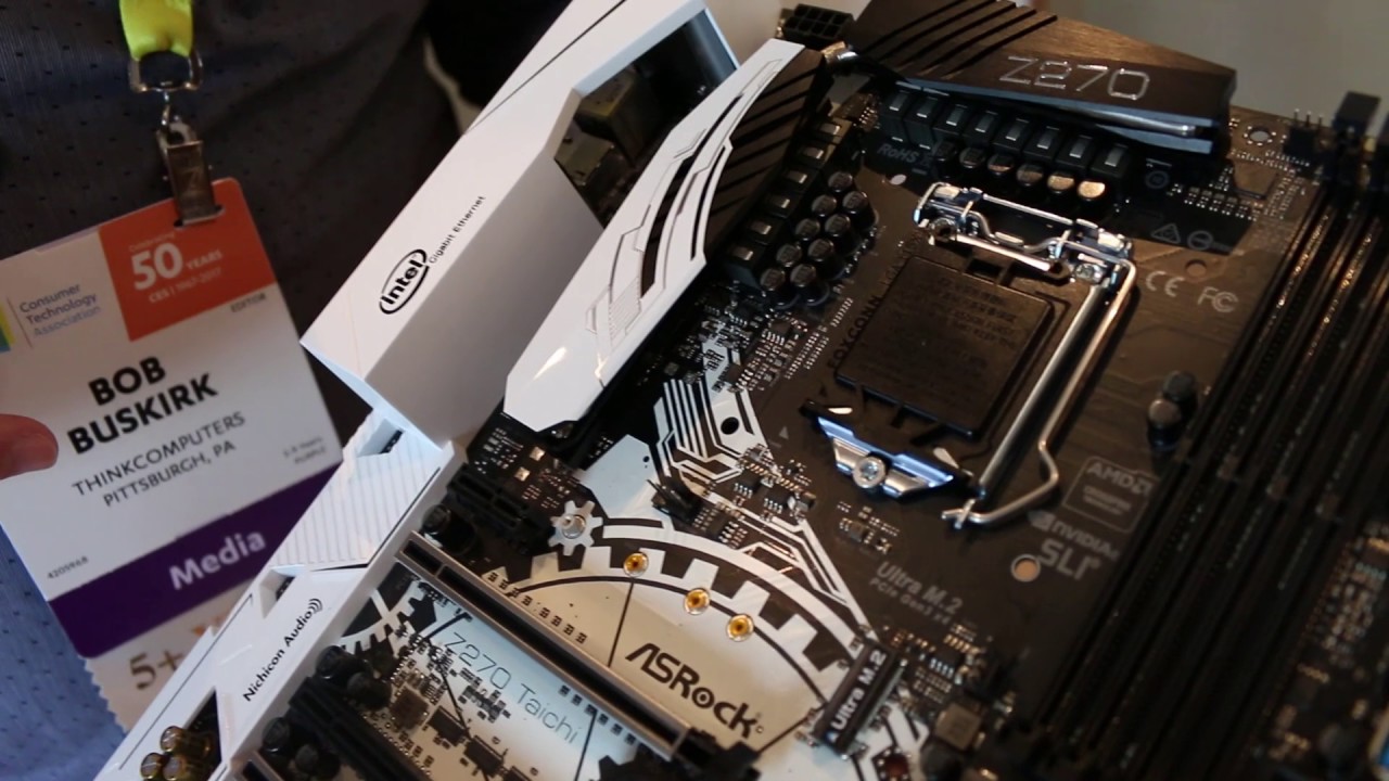 Hands on with ASRock's Z270 Taichi motherboard