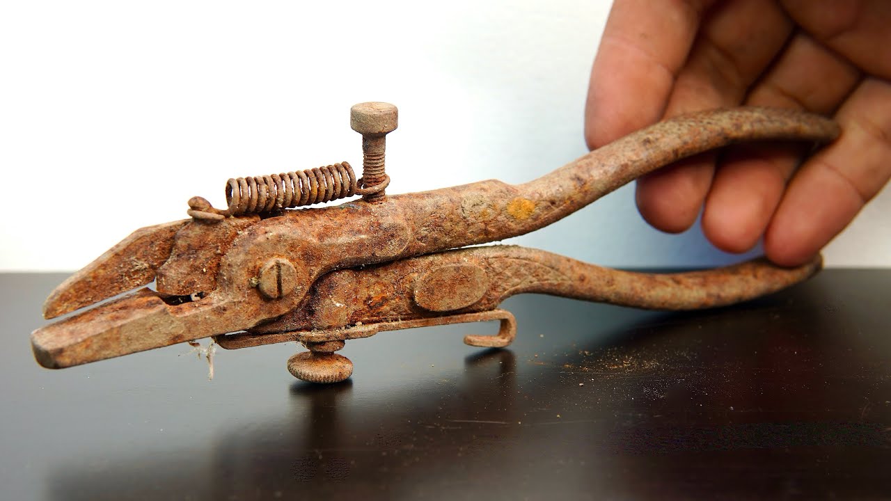 Reviving old saw set pliers