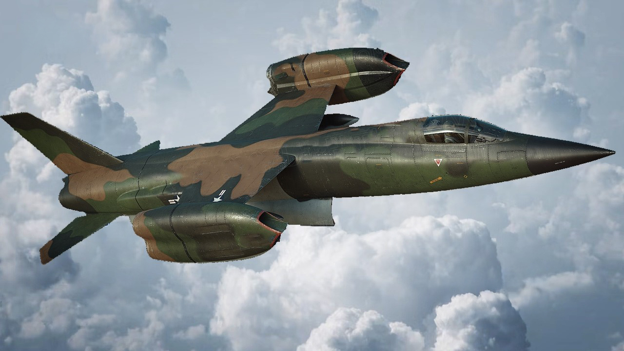 The Vertical Fighter Jet With Eight Engines... Bell D-188