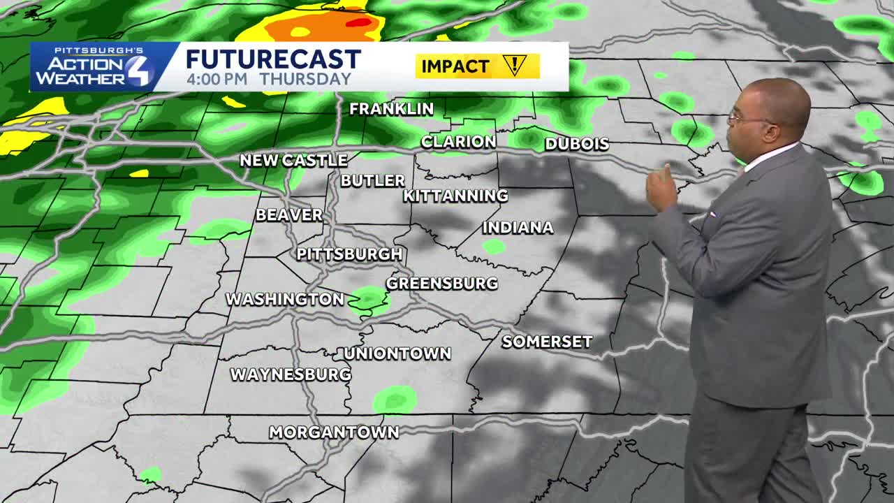 October 30 Forecast: Impact Day for rain and wind in Pittsburgh