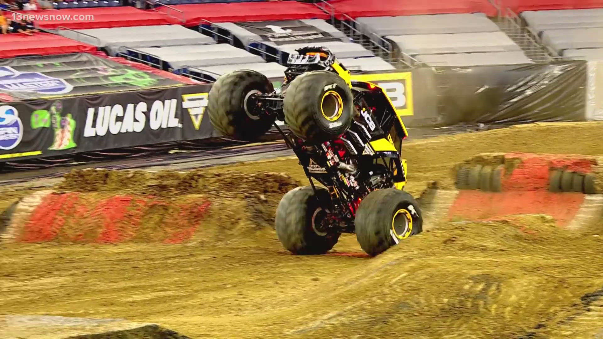Monster Jam takes over the Hampton Coliseum
