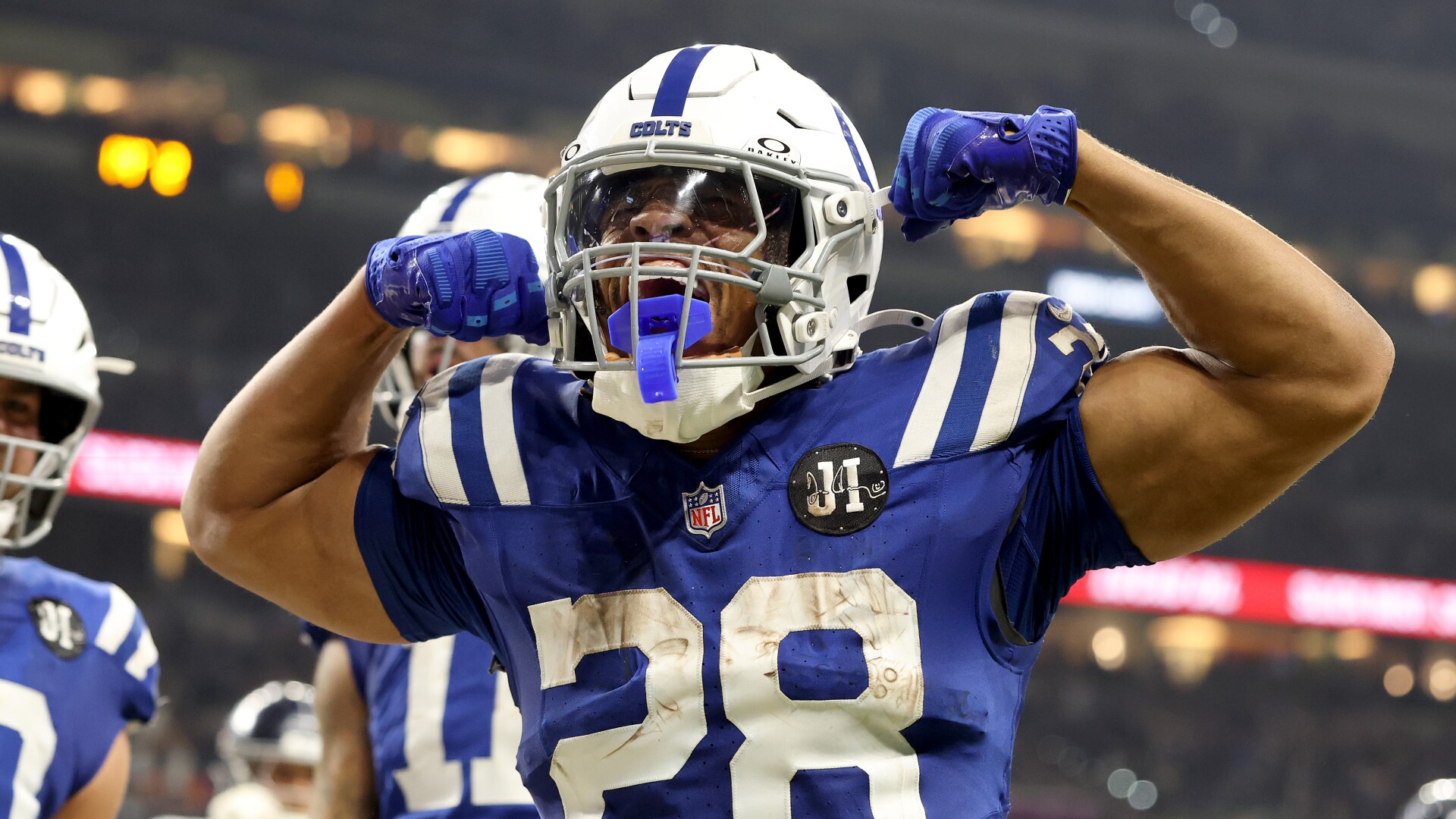 Jonathan Taylor named AFC offensive player of the month for first time ...