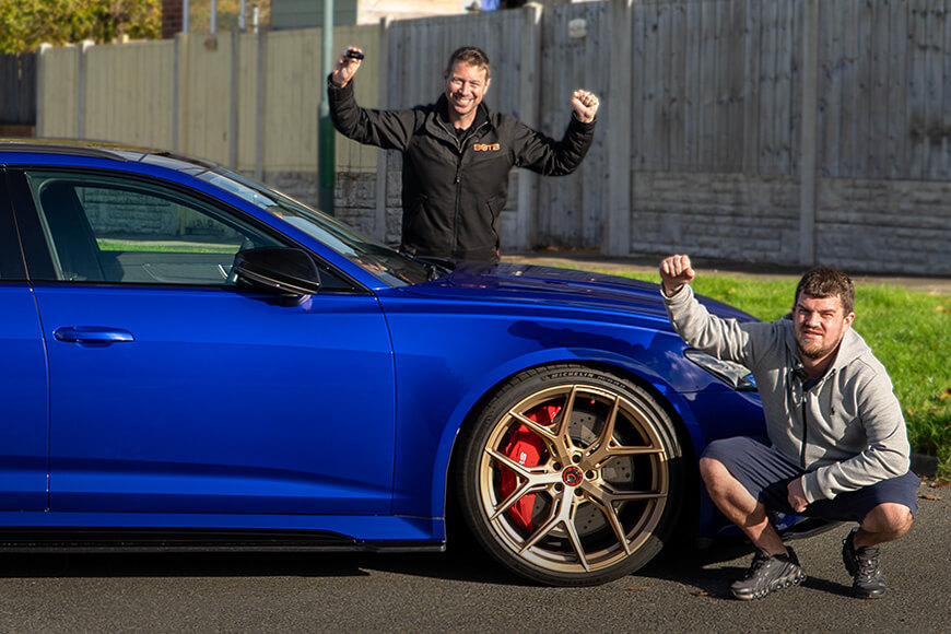 Jarrow man wins £70,000 Audi RS6 for 10p in BOTB prize draw — but he ...